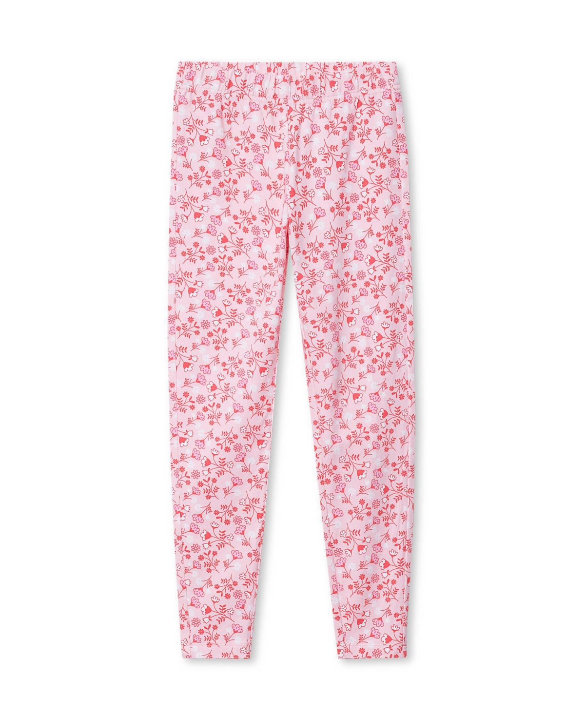 Click here for Lands End Girls Tough Cotton Leggings - Floral/orc... prices