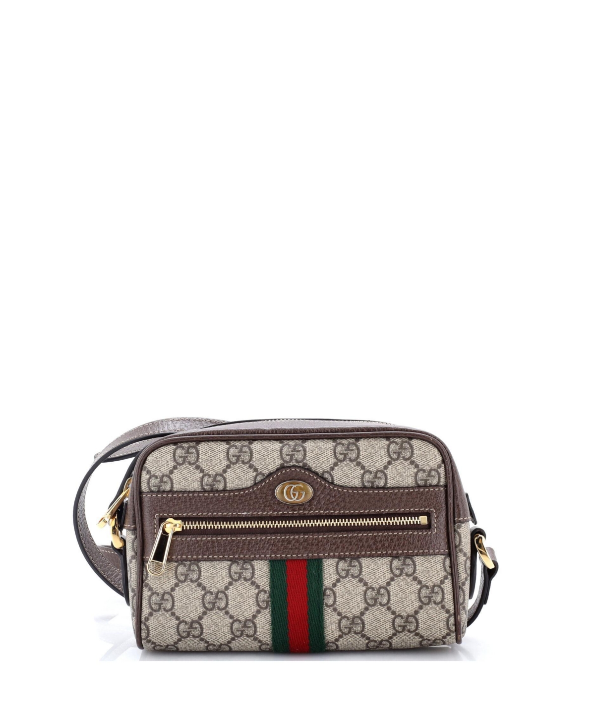 Click here for Pre-Owned Gucci Mini Ophidia Shoulder Bag Gg Coate... prices