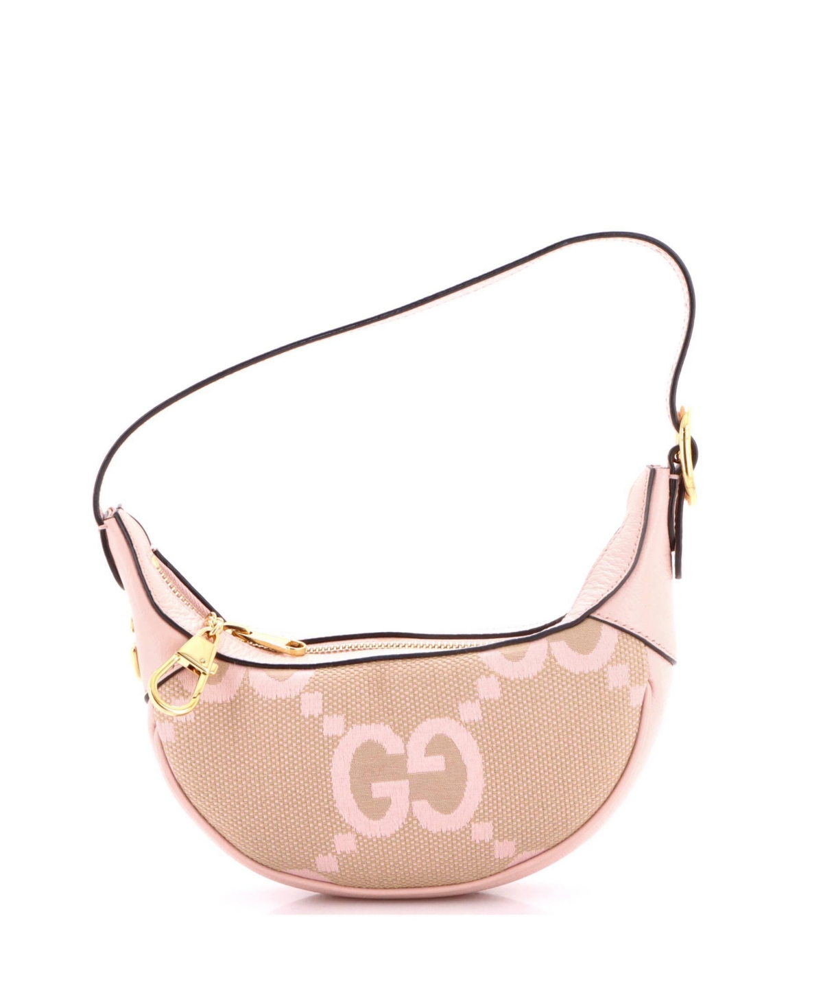 Click here for Pre-Owned Gucci Mini Ophidia Half Moon Bag Jumbo G... prices