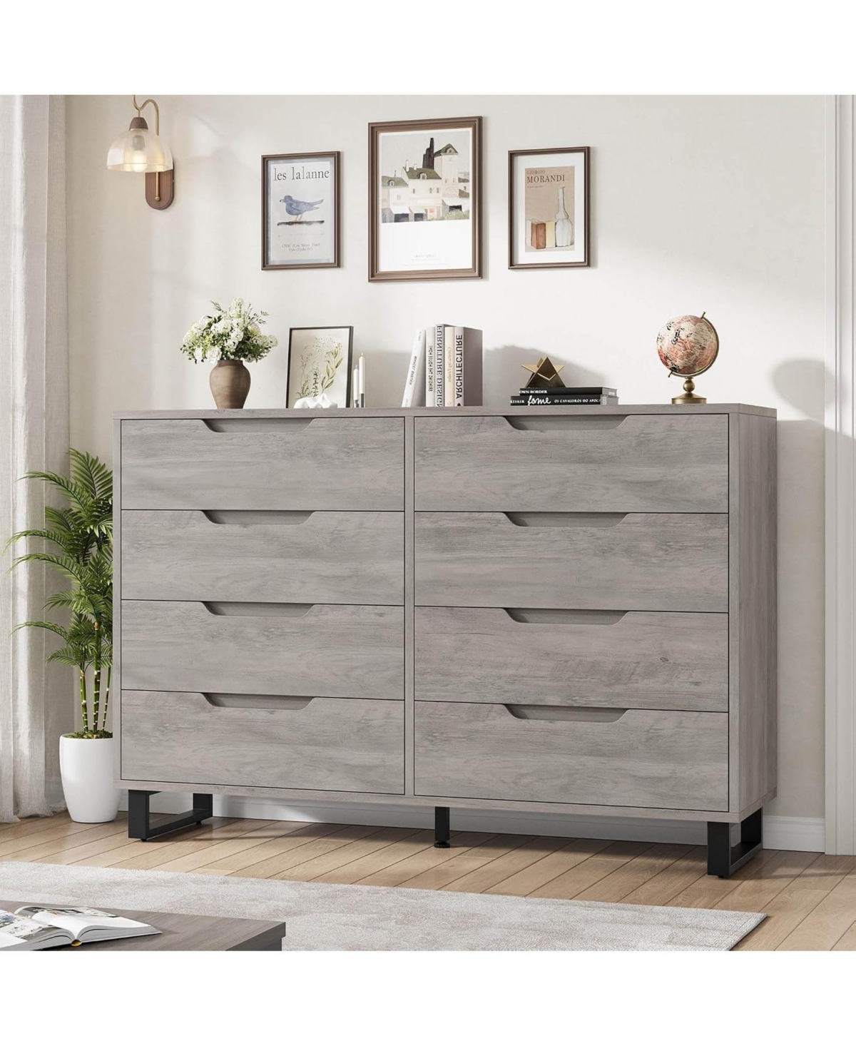 Click here for 8-Drawer Dresser for Bedroom  55 in Wide Horizonta... prices
