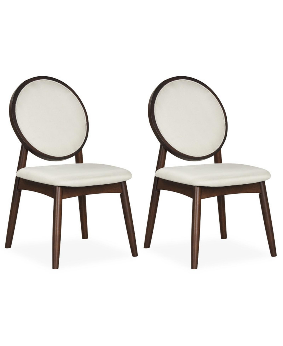 Click here for Sugift Upholstered Dining Chairs Set of 2 with Pad... prices