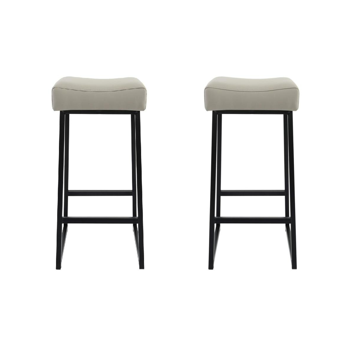 Click here for Kosas Home Set of 2 Amber 26 Counter Stool prices