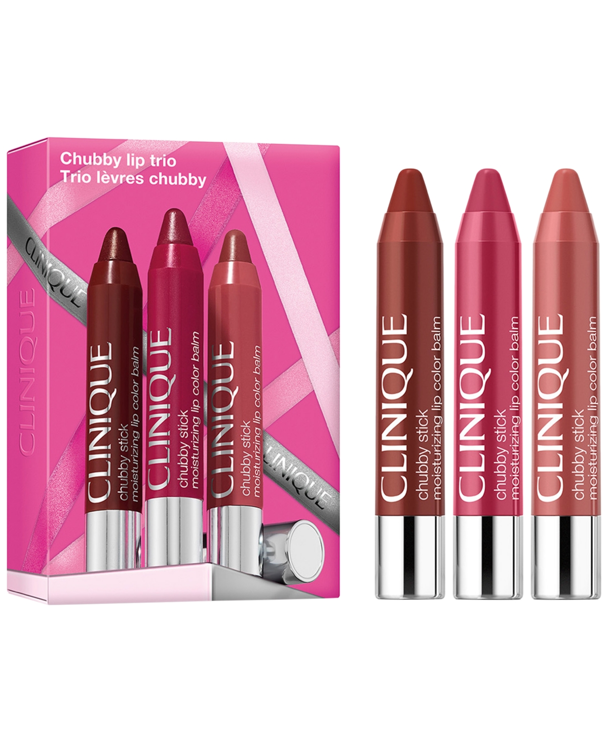 Click here for Clinique 3-Piece Chubby Lip Trio Gift Set prices