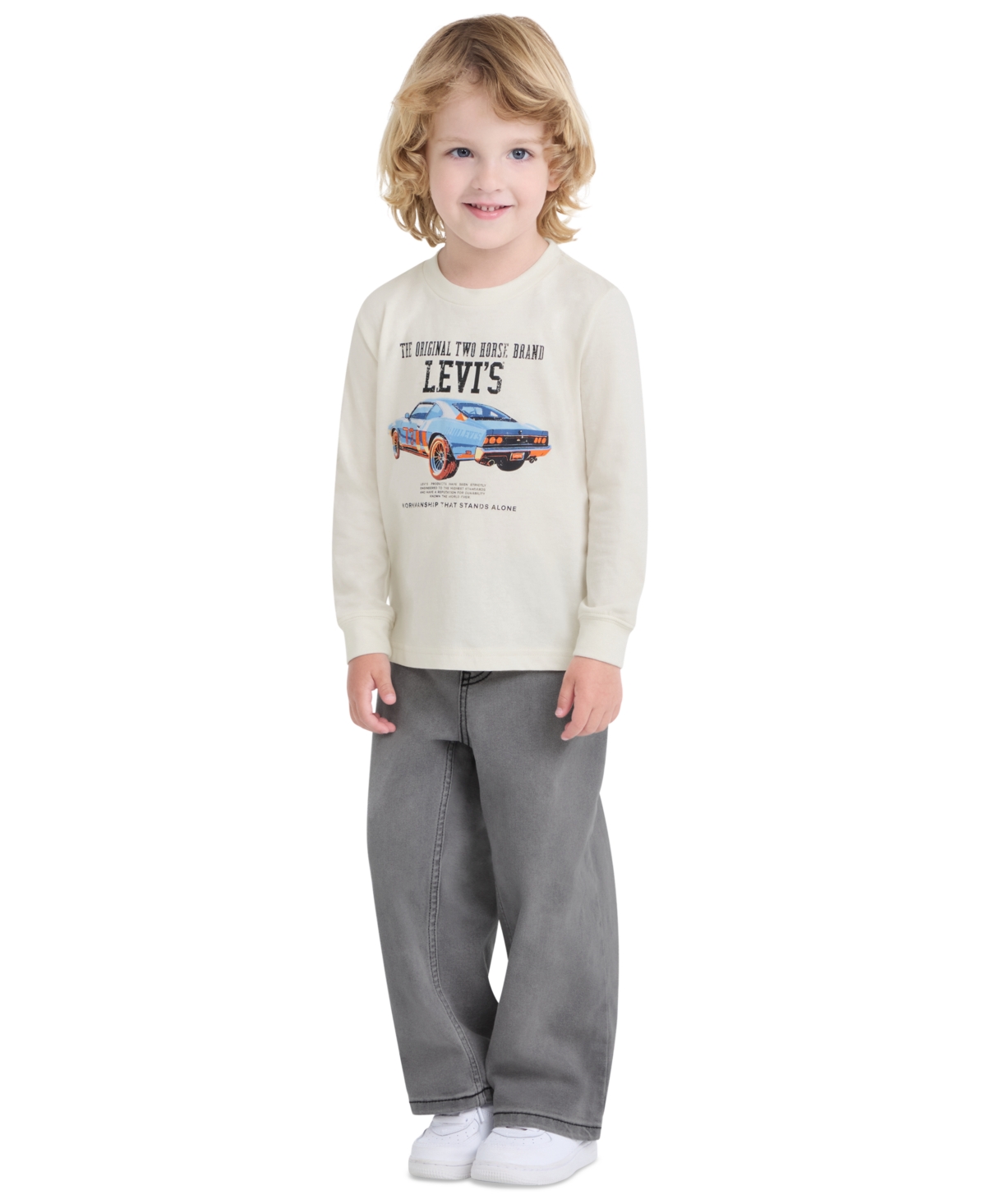 Click here for Levis Toddler Boys 2T-4T 73 Crewneck Top and Baggy... prices