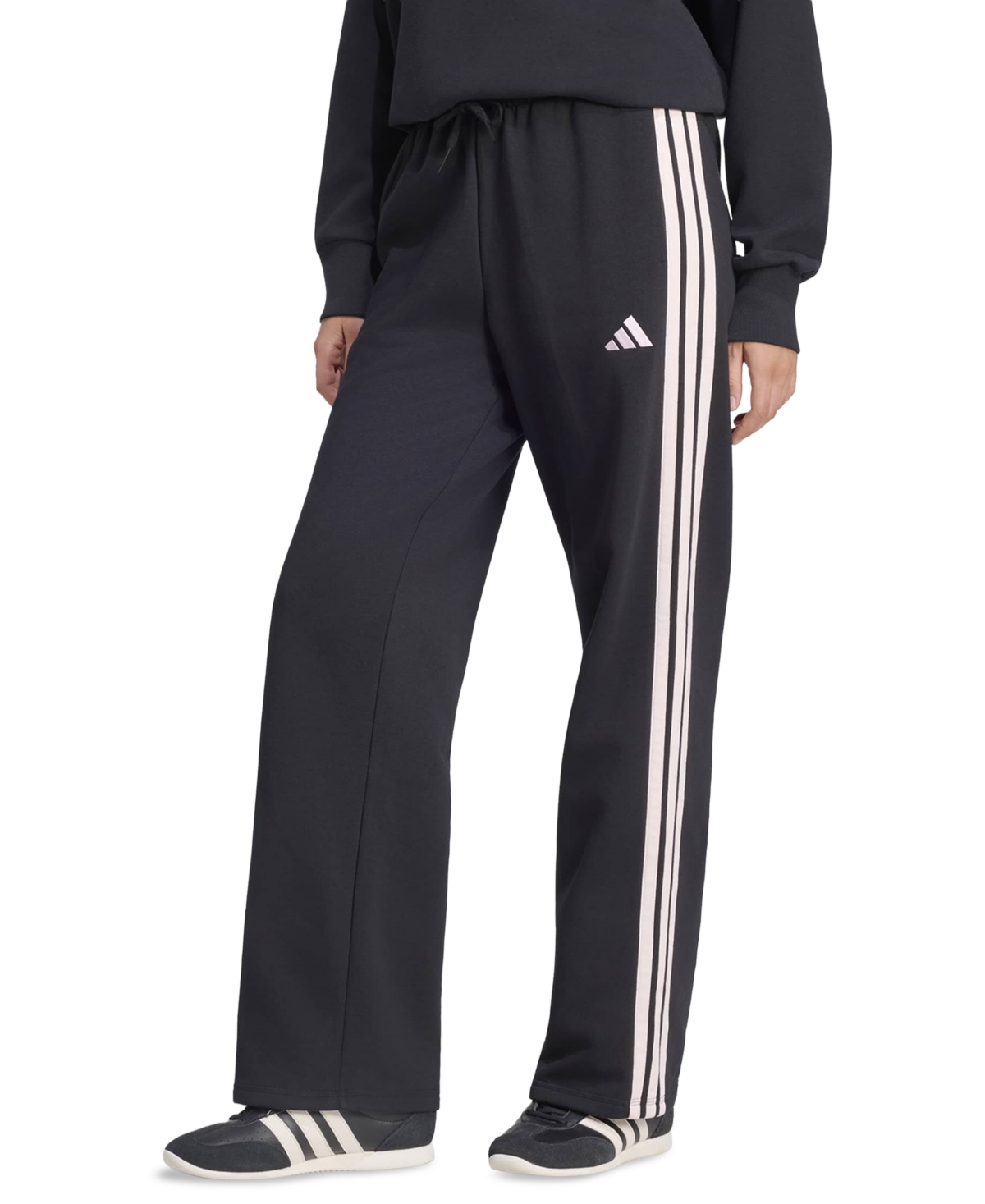 Click here for adidas Womens Essentials Three Stripes Fleece Open... prices