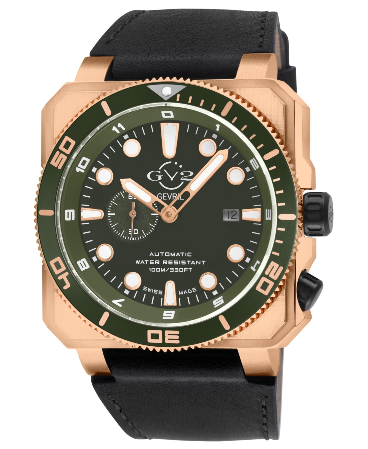 Click here for GV2 by Gevril Mens Swiss Made Xo Submarine Swiss A... prices