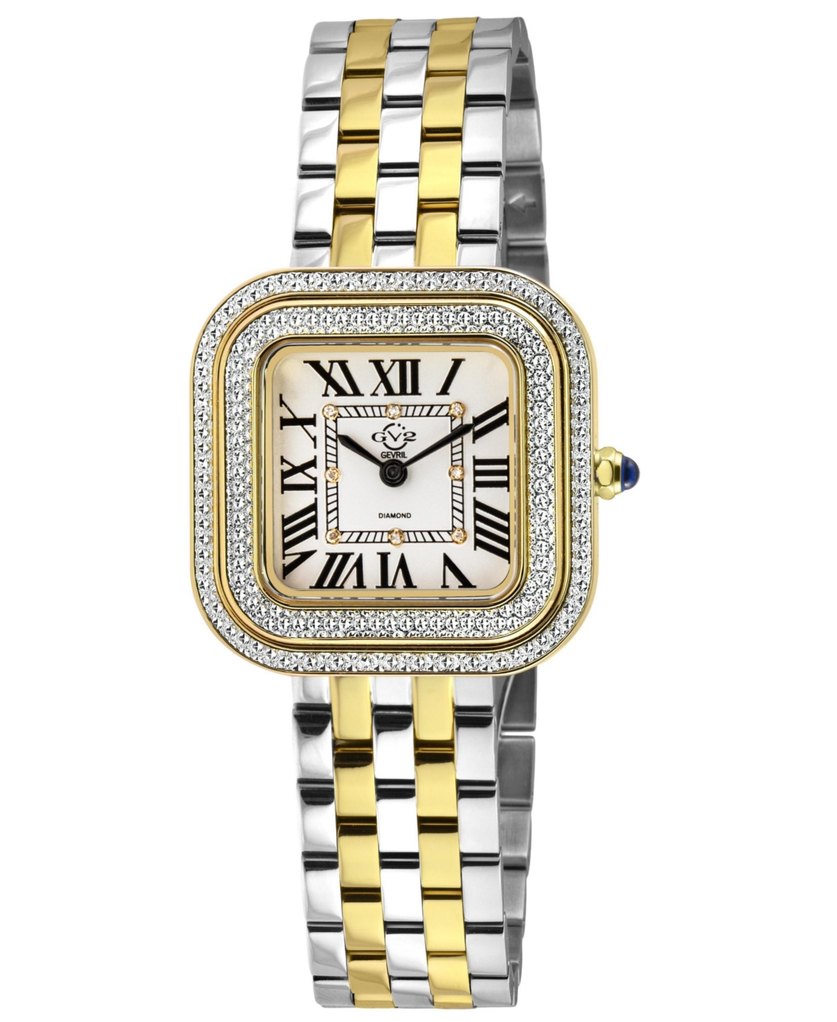 Click here for GV2 by Gevril Womens Bellagio Swiss Quartz Two ton... prices