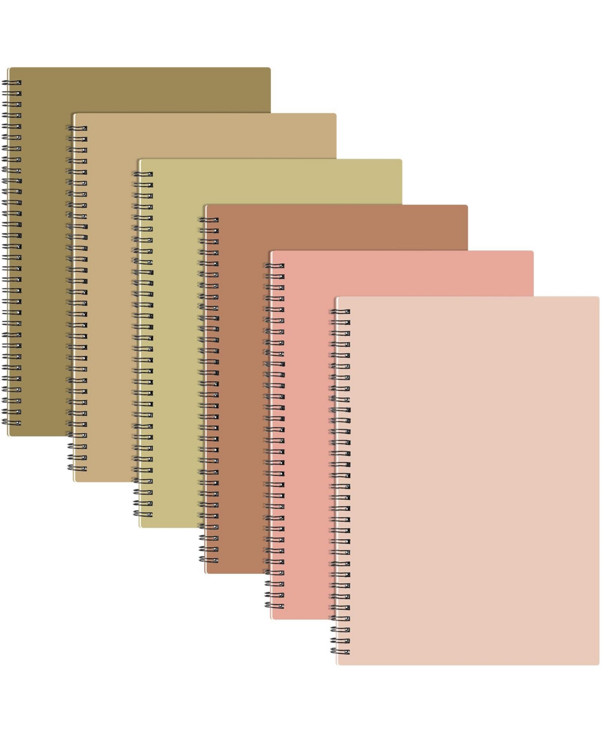 Click here for Danrong 6 Pack B5 Spiral Notebooks College Ruled H... prices