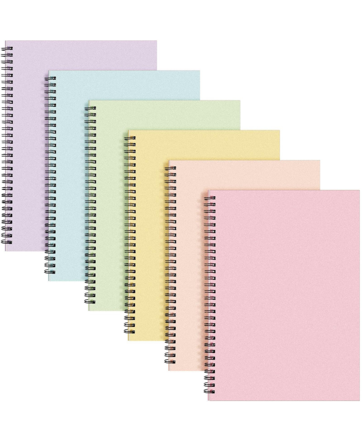 Click here for Danrong 6 Pack B5 Spiral Notebooks College Ruled H... prices