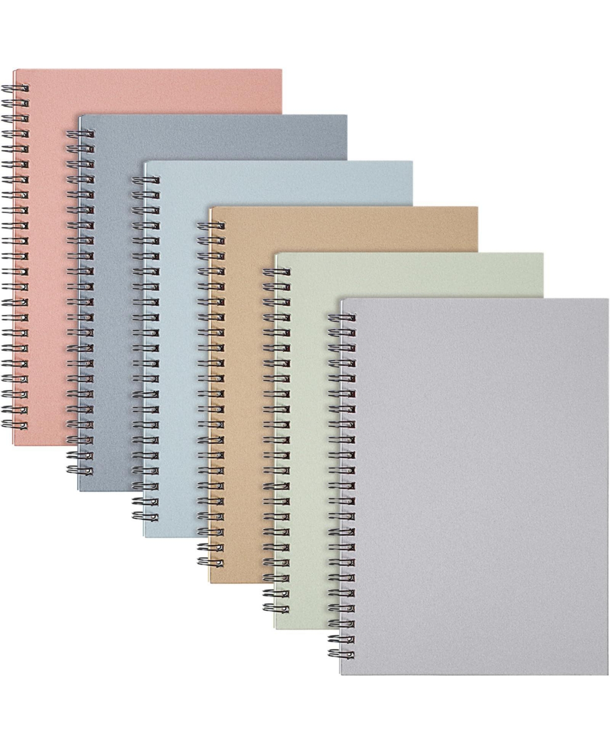 Click here for Danrong 6 Pack B5 Spiral Notebooks College Ruled H... prices