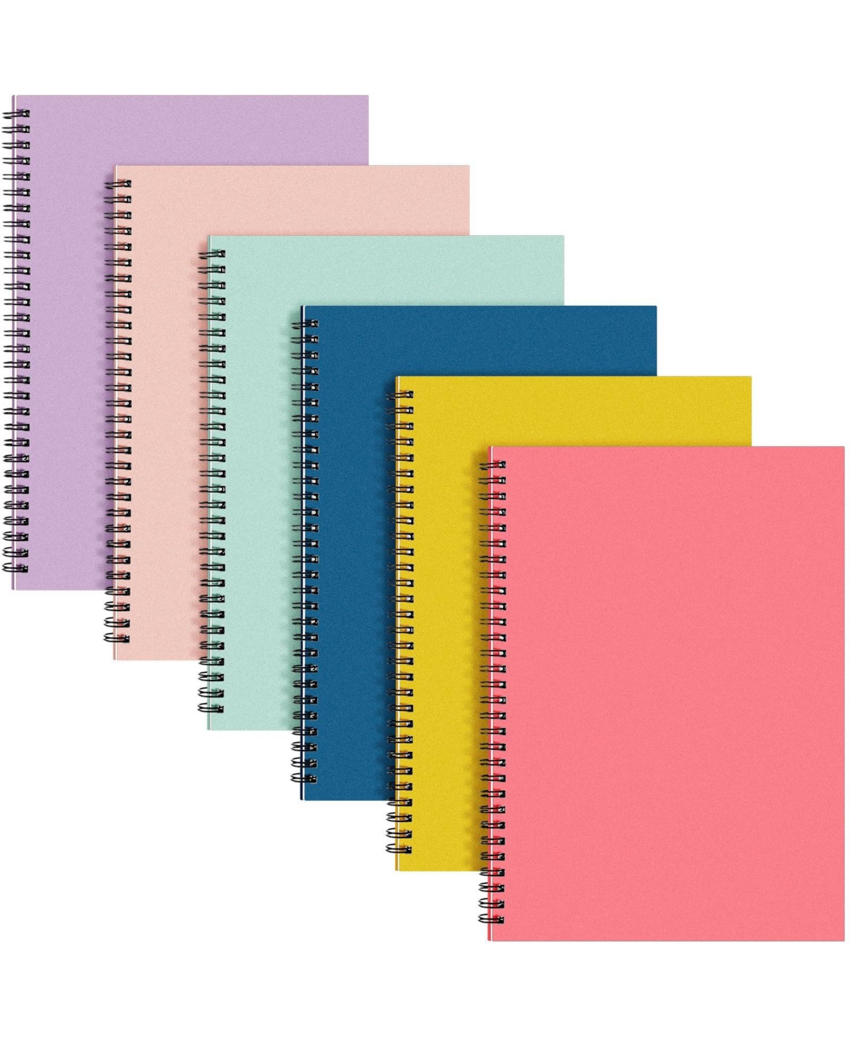 Click here for Danrong 6 Pack B5 Spiral Notebooks College Ruled H... prices