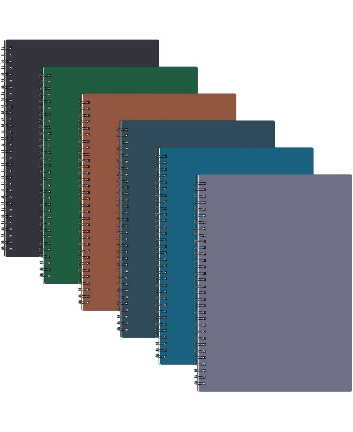 Click here for Danrong 6 Pack B5 Spiral Notebooks College Ruled H... prices
