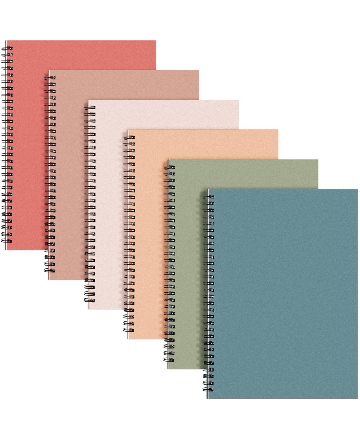 Click here for Danrong 6 Pack B5 Spiral Notebooks College Ruled H... prices