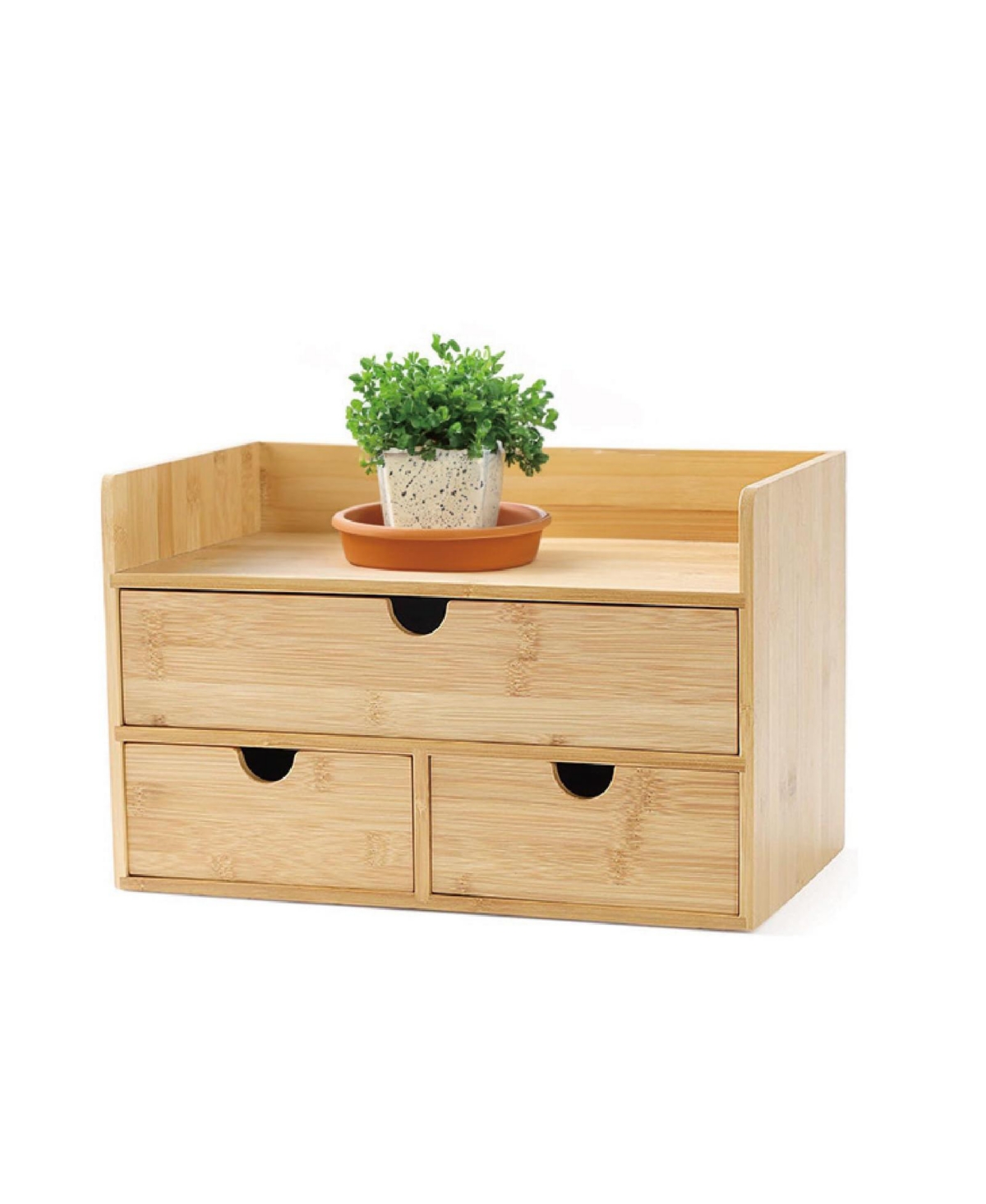 Click here for Danrong 3 Drawer Desk Organizer With Open Shelf Ma... prices