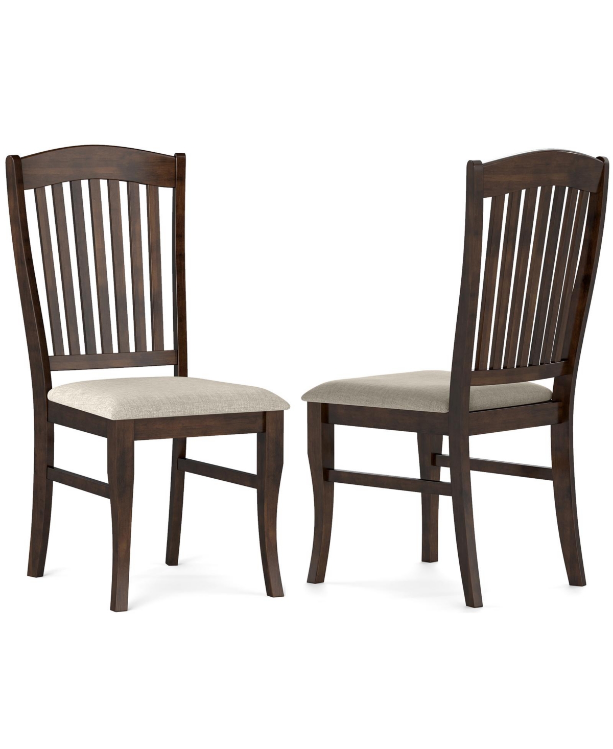 Click here for Gymax Dining Chairs Set of 2 With Faux Leather Uph... prices
