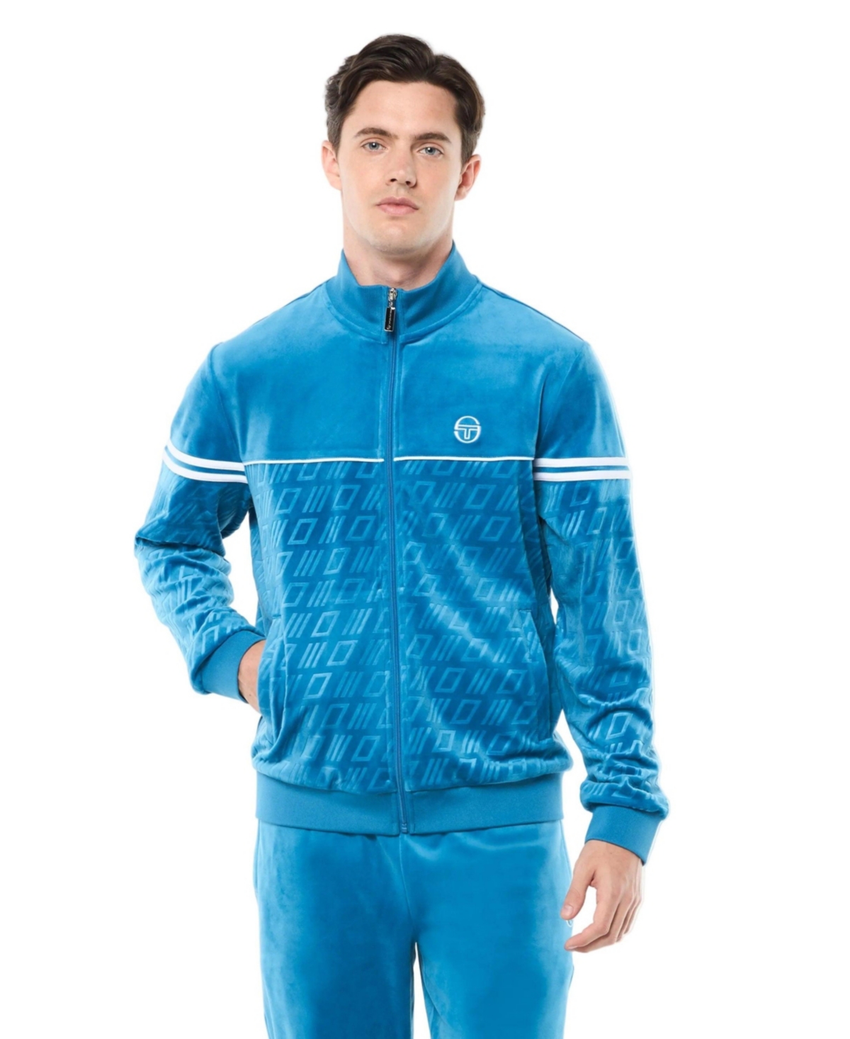 Click here for Sergio Tacchini Mens Bandiera Track Jacket - Mykon... prices