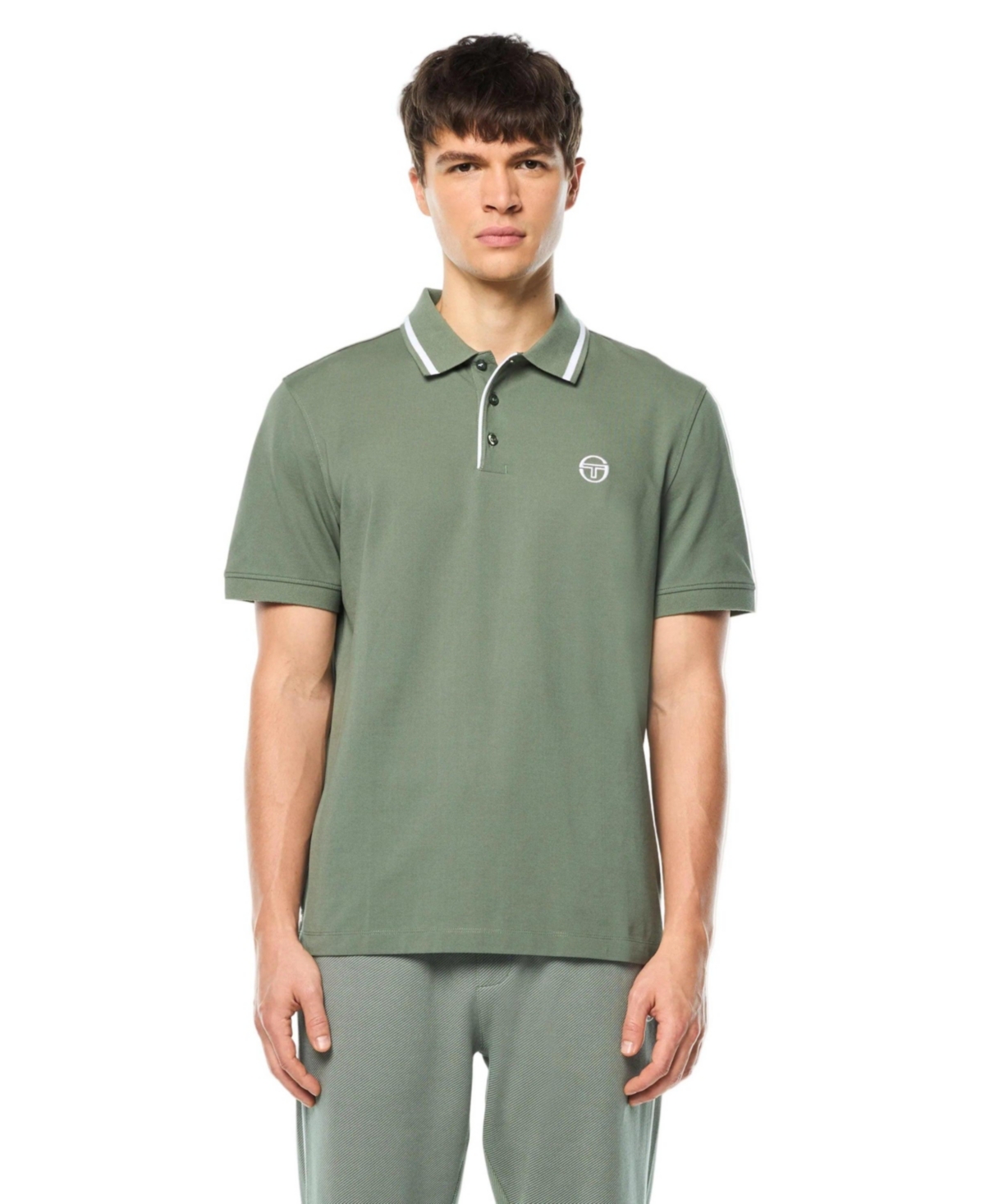 Click here for Sergio Tacchini Mens Agiato Polo - Laurel wreath prices
