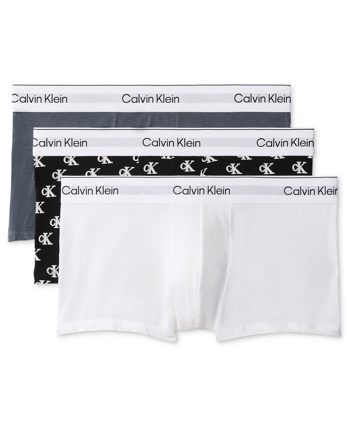 Click here for Calvin Klein Mens 3-Pack Icon Stretch Low Rise Tru... prices