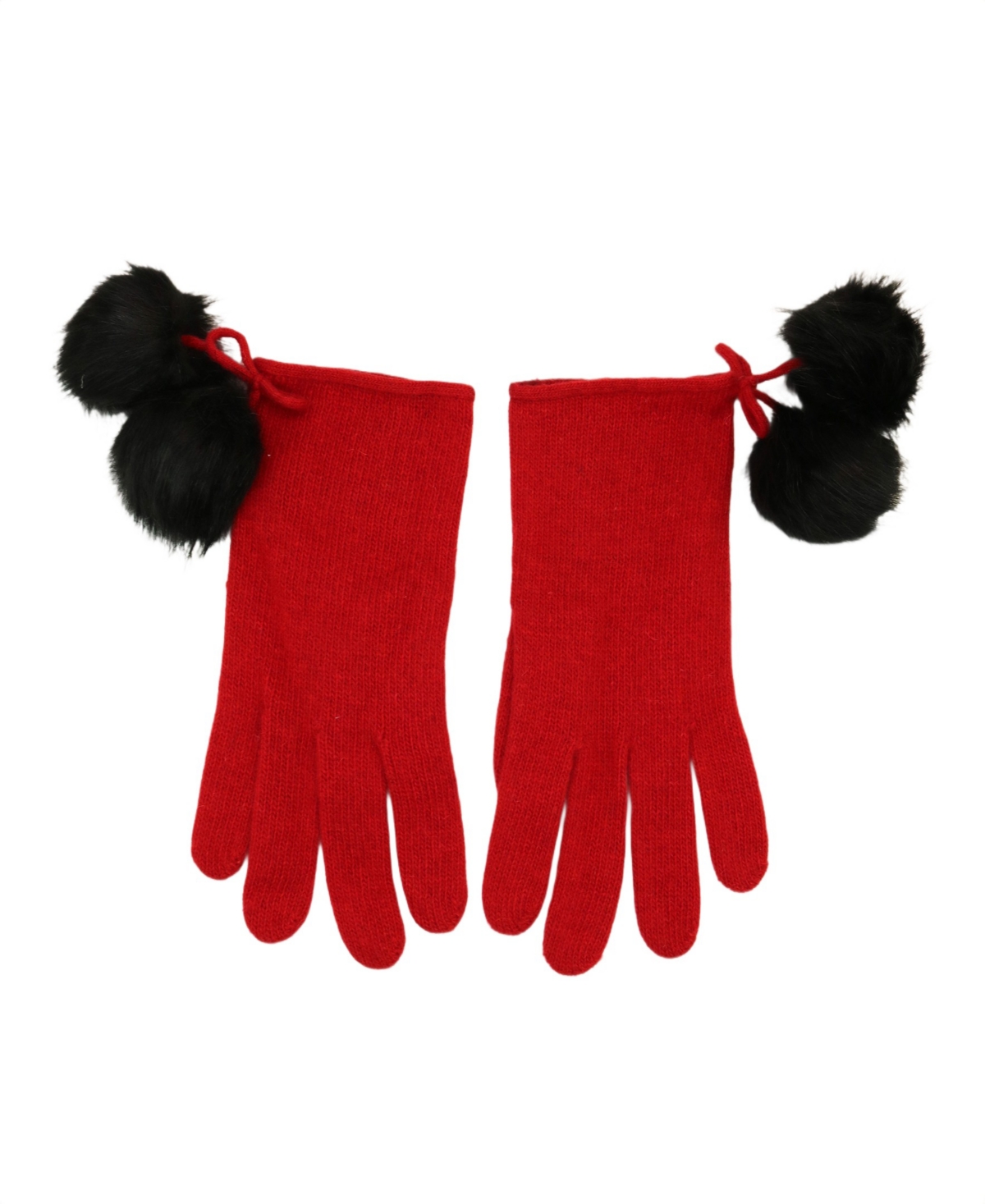 Click here for Portolano Pom Gloves - Sangria Red prices