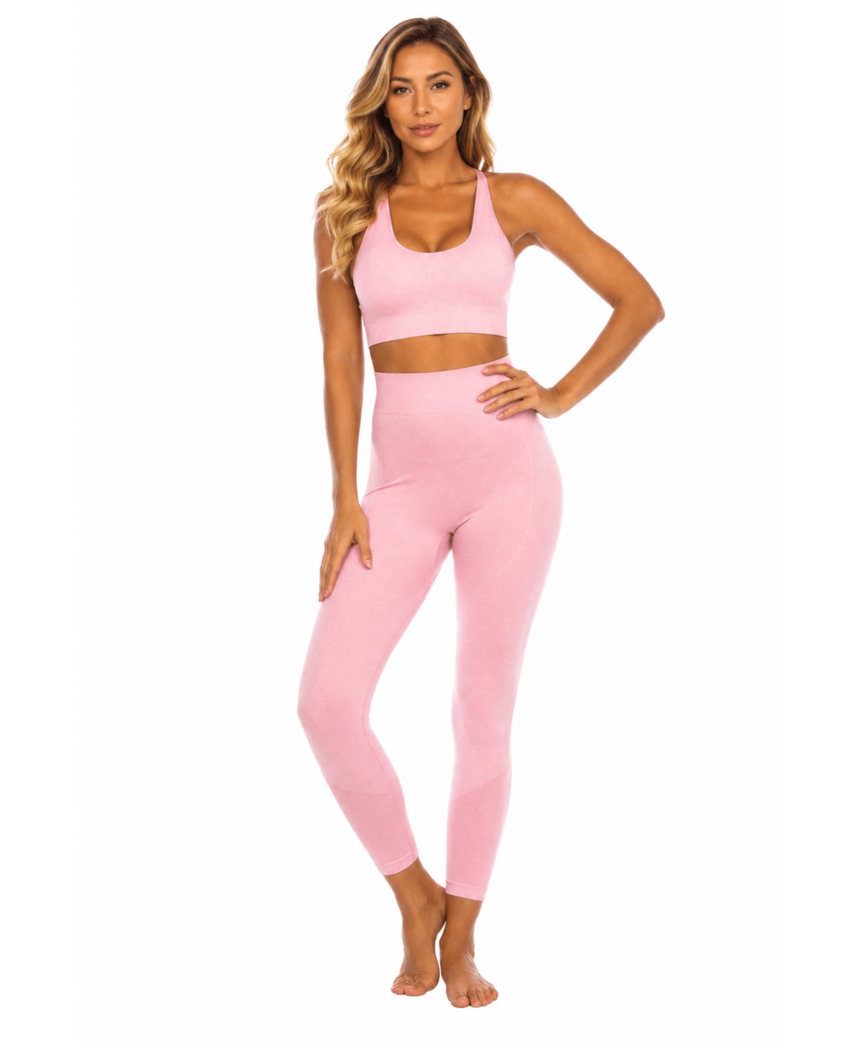 Click here for La Moda Clothing Womens Seamless Activewear Set -... prices