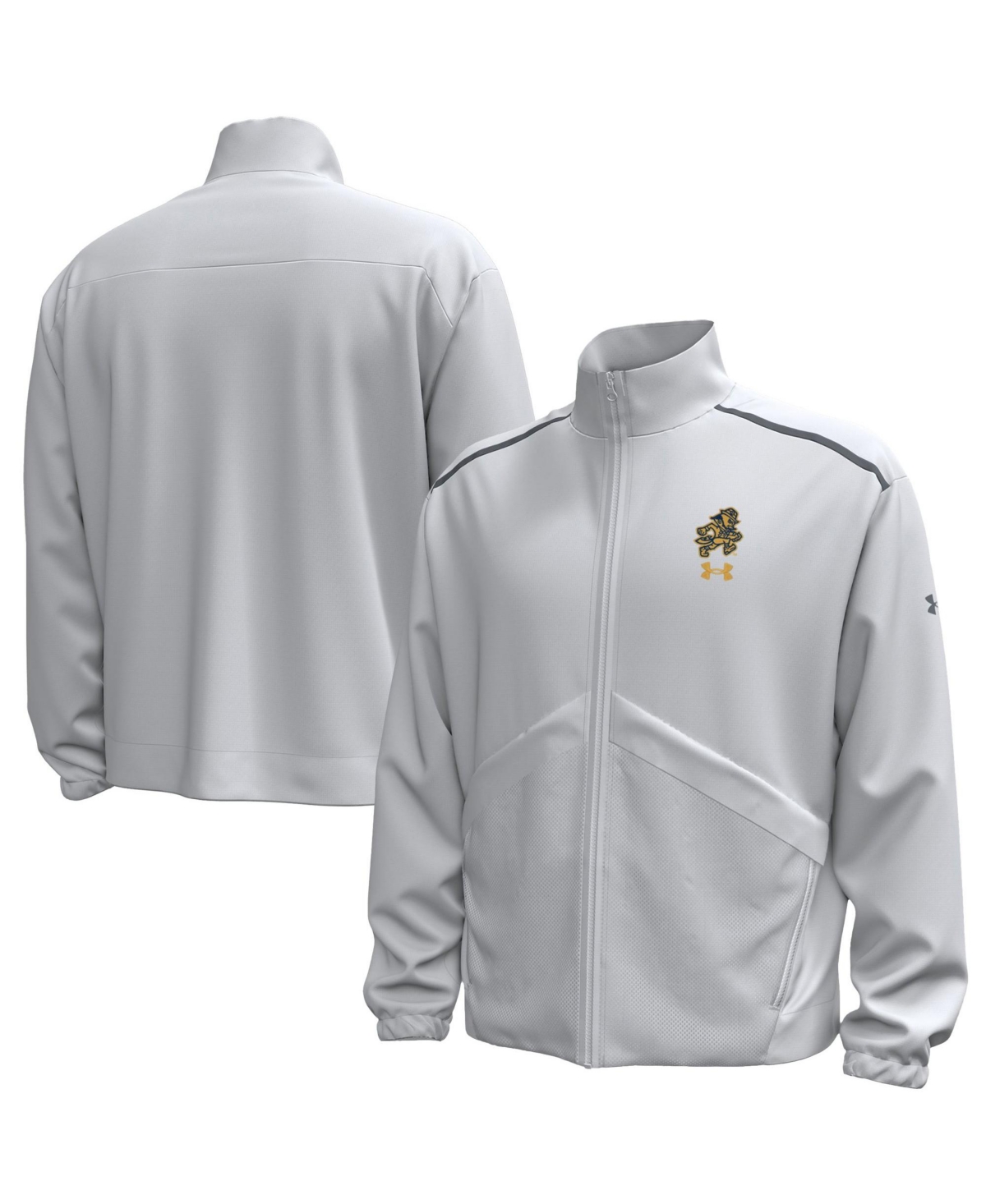 Click here for Under Armour Mens 1 Gray Notre Dame Fighting Irish... prices