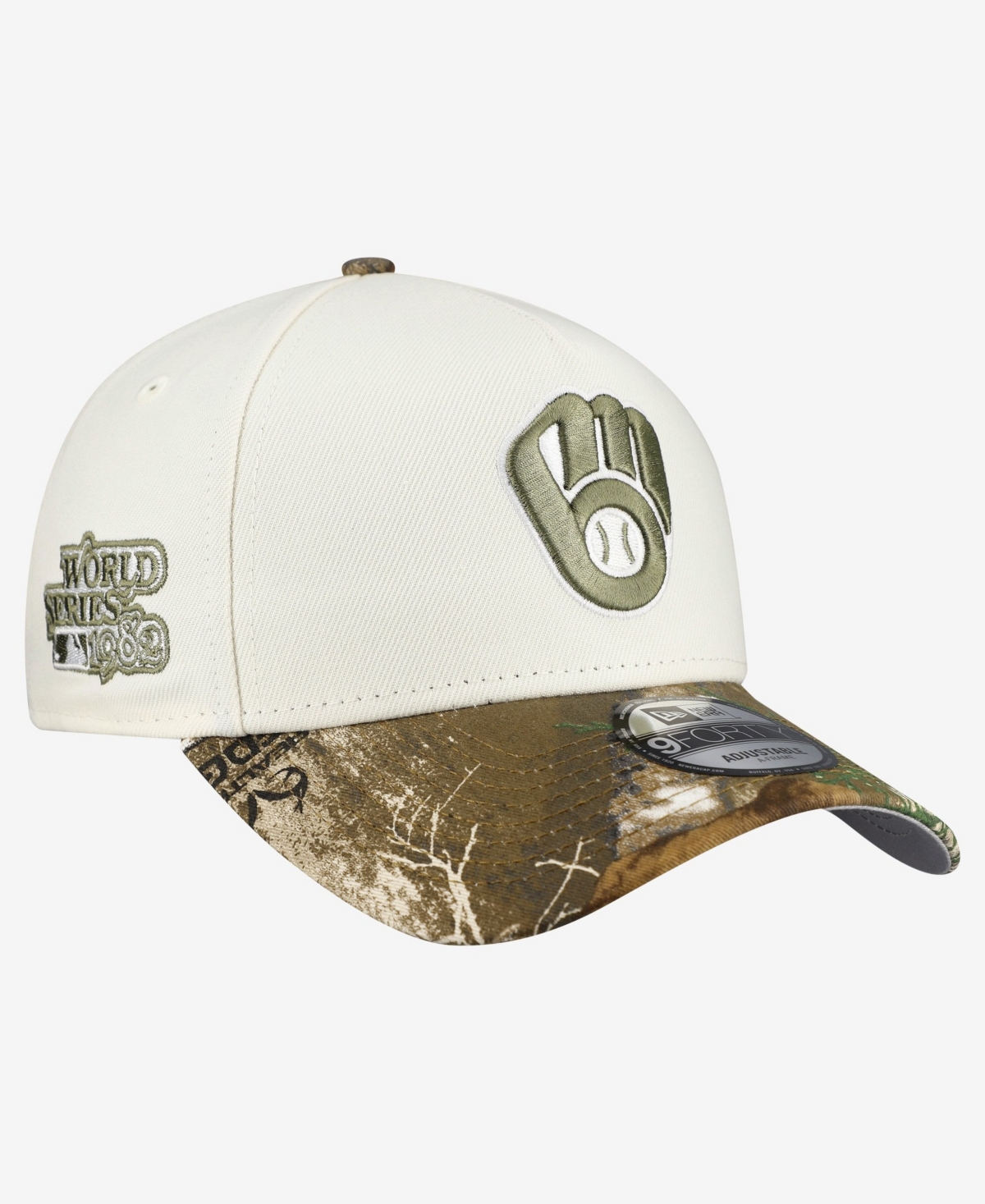 Click here for New Era Mens Khaki/Realtree Camo Milwaukee Brewers... prices