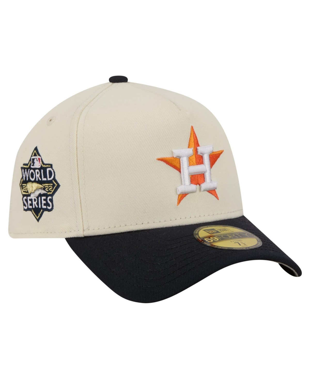 Click here for New Era Mens Cream Houston Astros Chrome A-Frame 5... prices