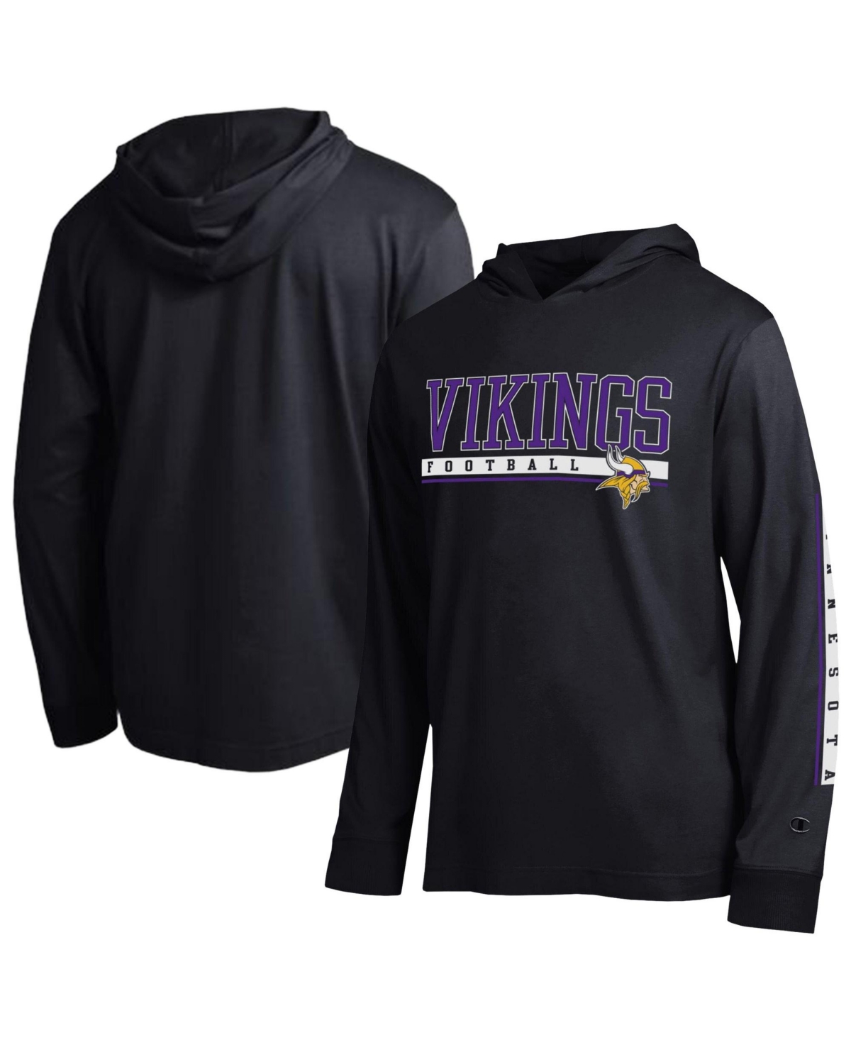 Click here for Champion Mens Black Minnesota Vikings All Star Hoo... prices