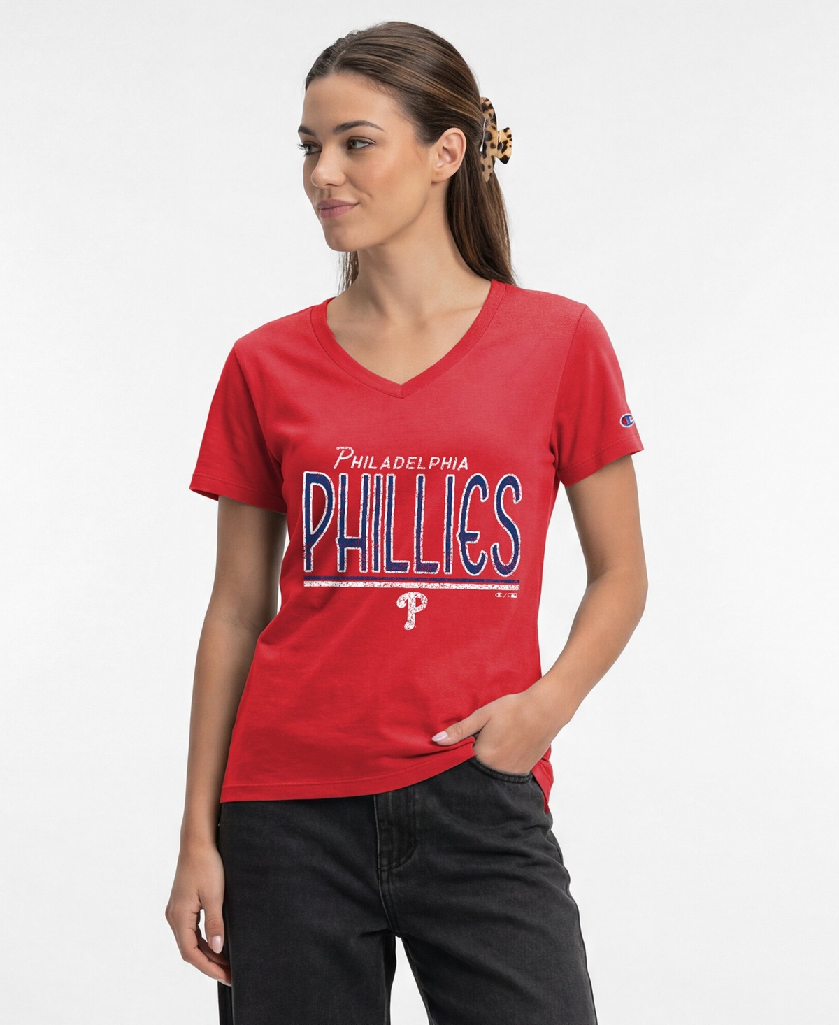 Click here for Champion Womens Philadelphia Phillies Core V-Neck... prices