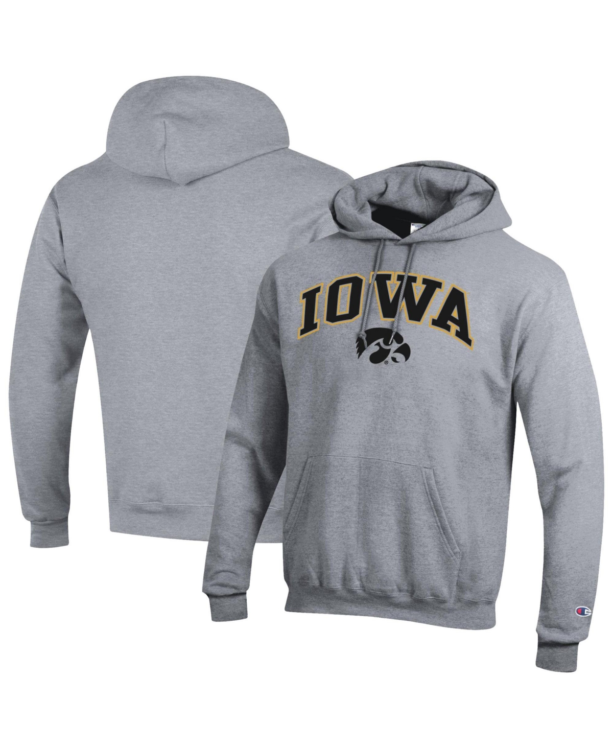 Click here for Champion MensÂ Heather Gray Iowa Hawkeyes Arched L... prices