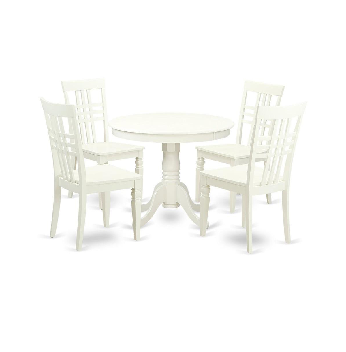 Click here for East West Furniture 5 Piece set with a Table and 4... prices