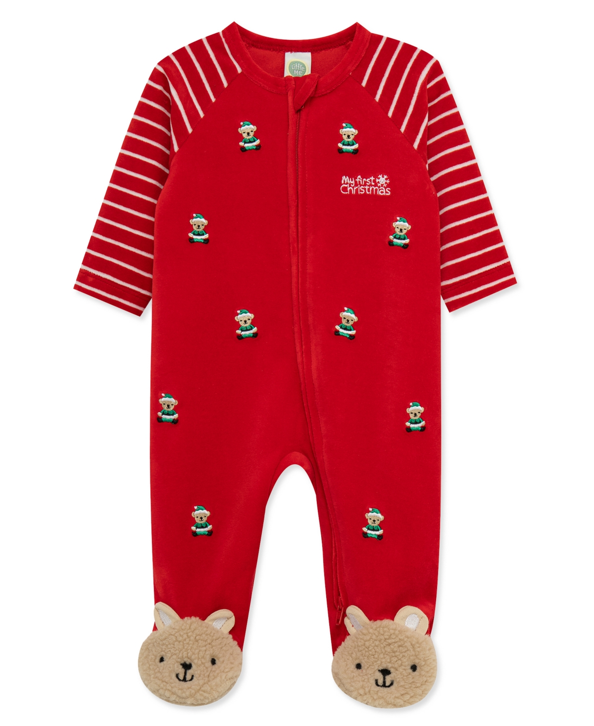 Click here for Little Me Baby Boys Santa Bear My First Christmas... prices