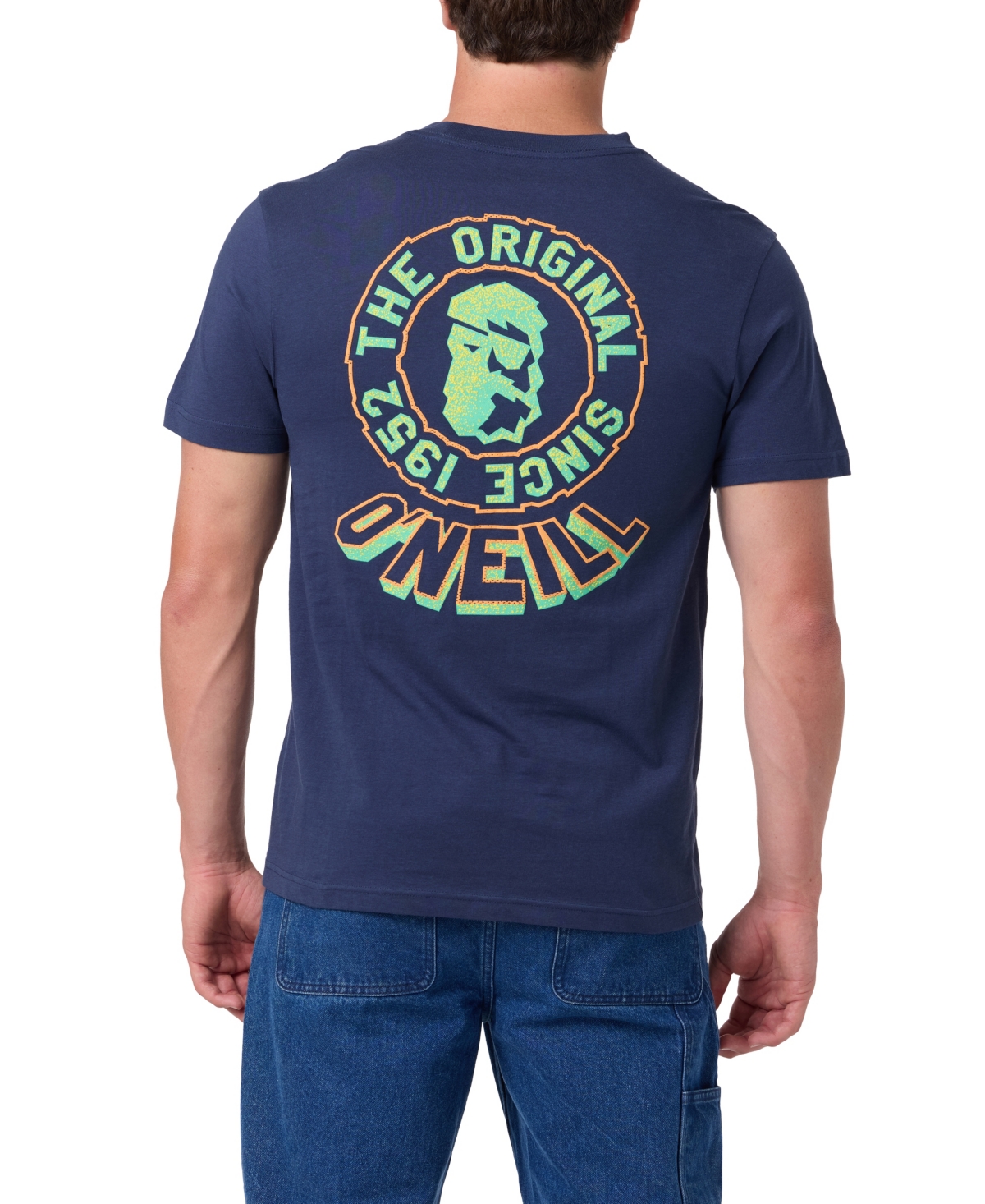 Click here for ONeill Mens Chalten Graphic Crewneck T-Shirt - Nav... prices