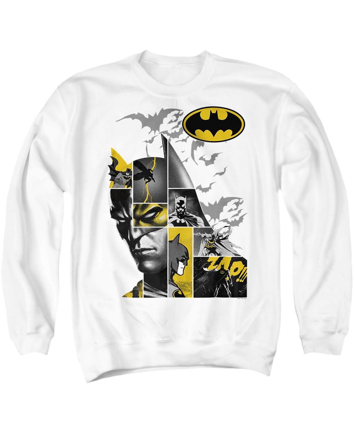 Click here for Batman Mens Long Live Crewneck Sweatshirt - White prices