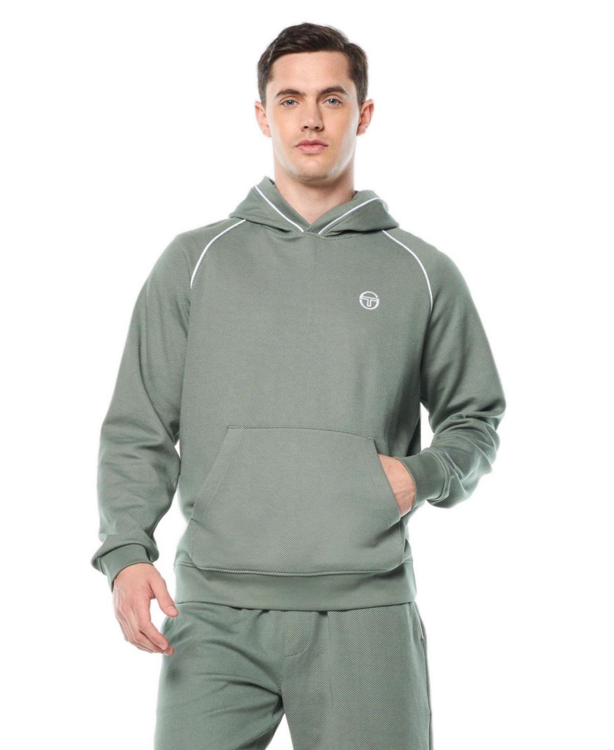 Click here for Sergio Tacchini Mens Agiato Hoodie - Laurel wreath prices