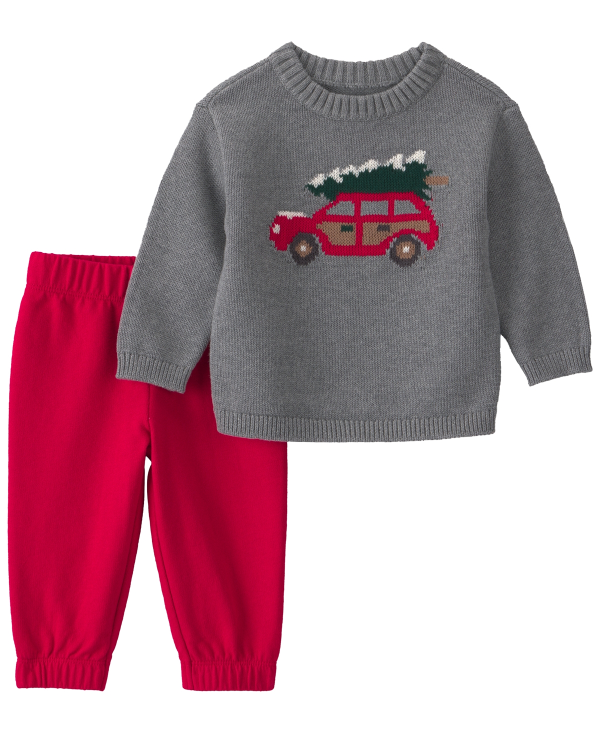 Click here for Carters Baby Boys Christmas Tree Car Sweater and P... prices