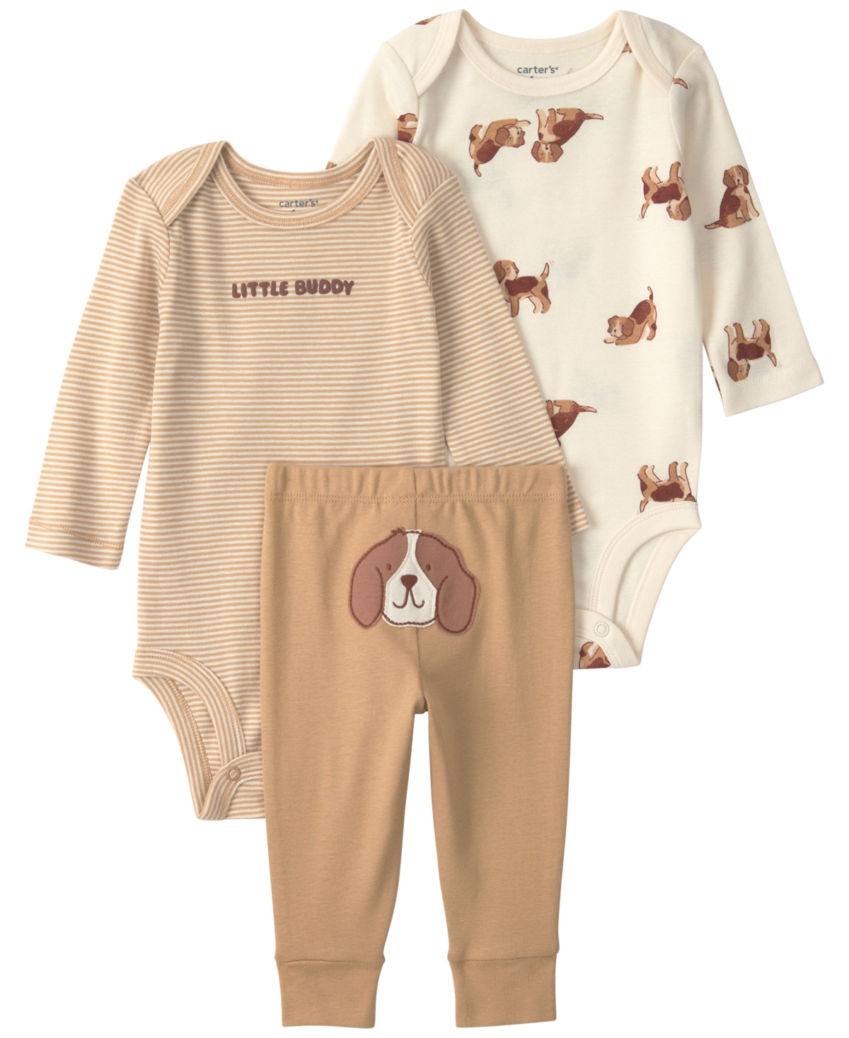 Click here for Carters Baby Boys Dog Bodysuits and Pants  3-Piece... prices