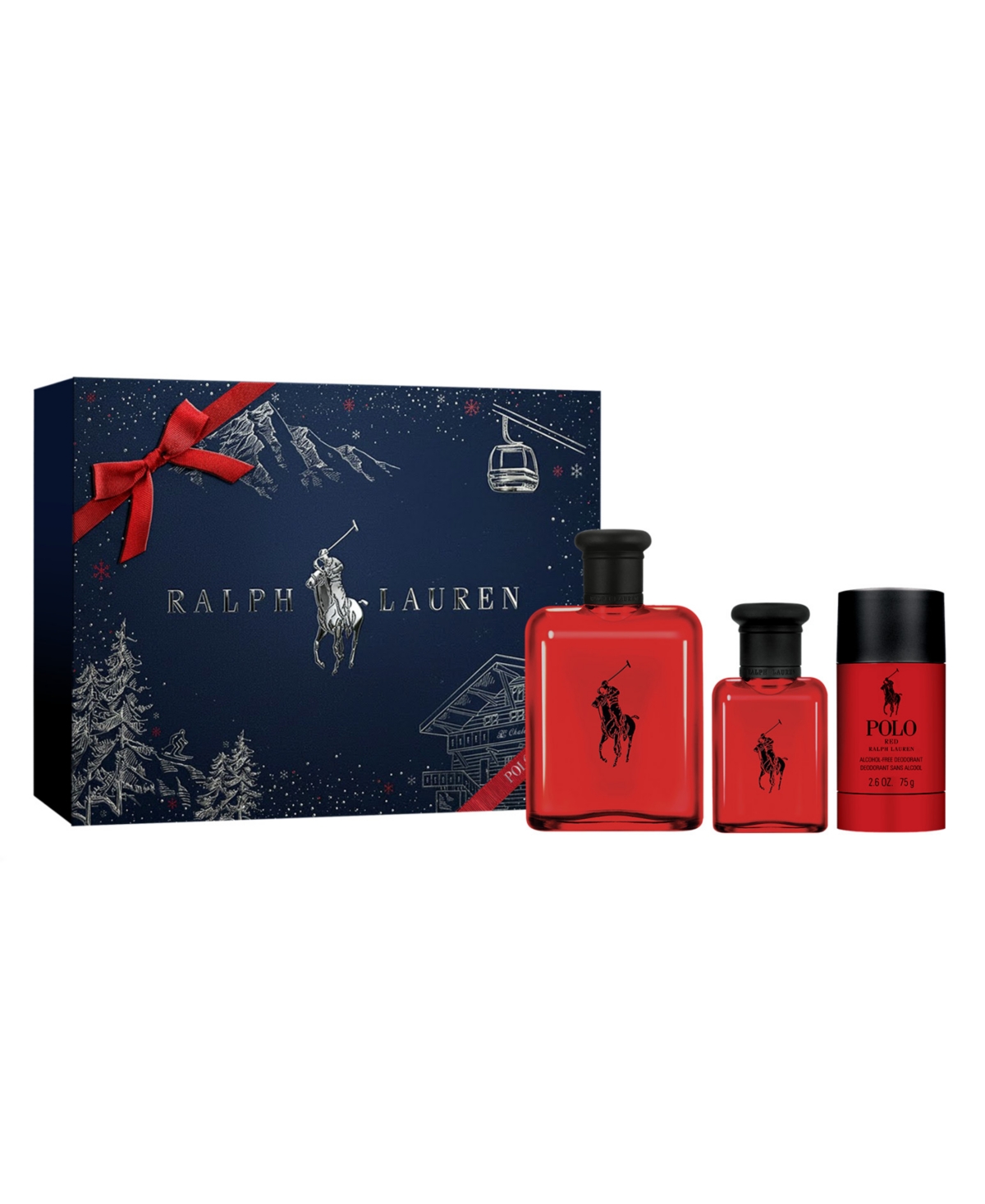 Click here for Ralph Lauren Polo Red Eau de Toilette Cologne Trio... prices
