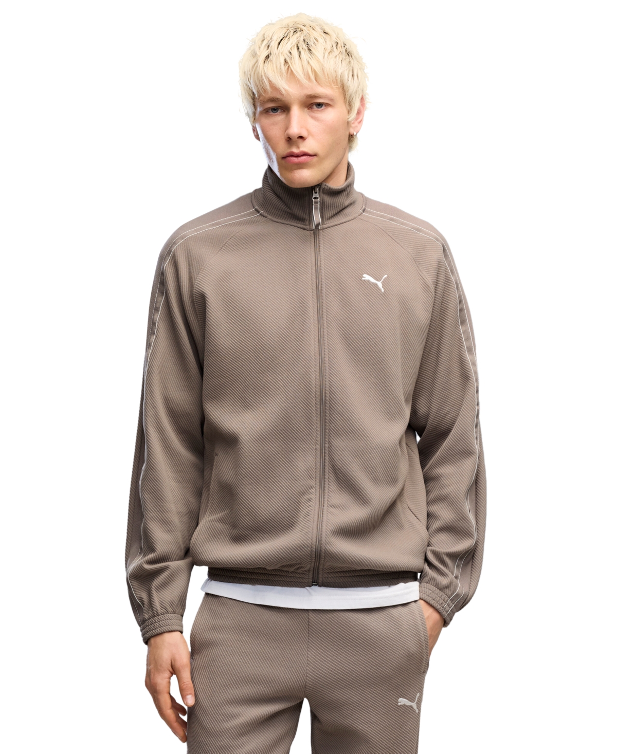 Click here for Puma Mens Class Twill Regular-Fit Track Jacket - M... prices