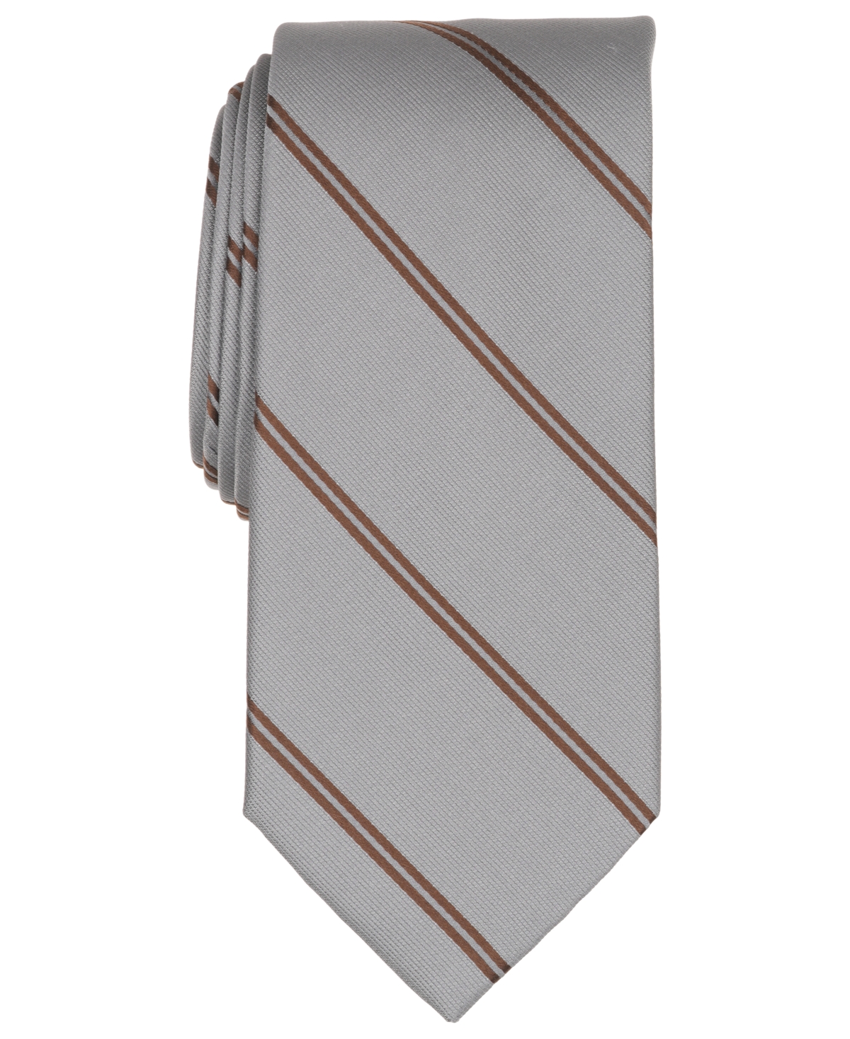 Click here for Michael Kors Mens Lotus Stripe Classic Tie - GREY prices