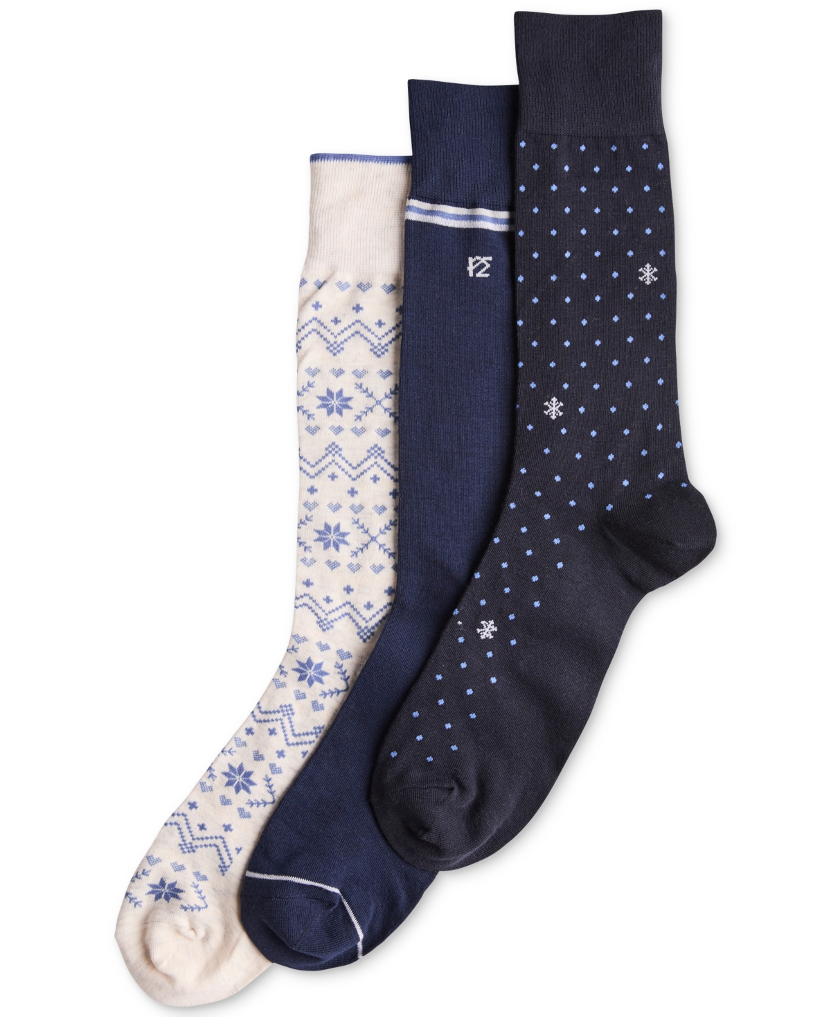 Click here for Perry Ellis Portfolio Mens Fair Isle Flat-Knit Cre... prices