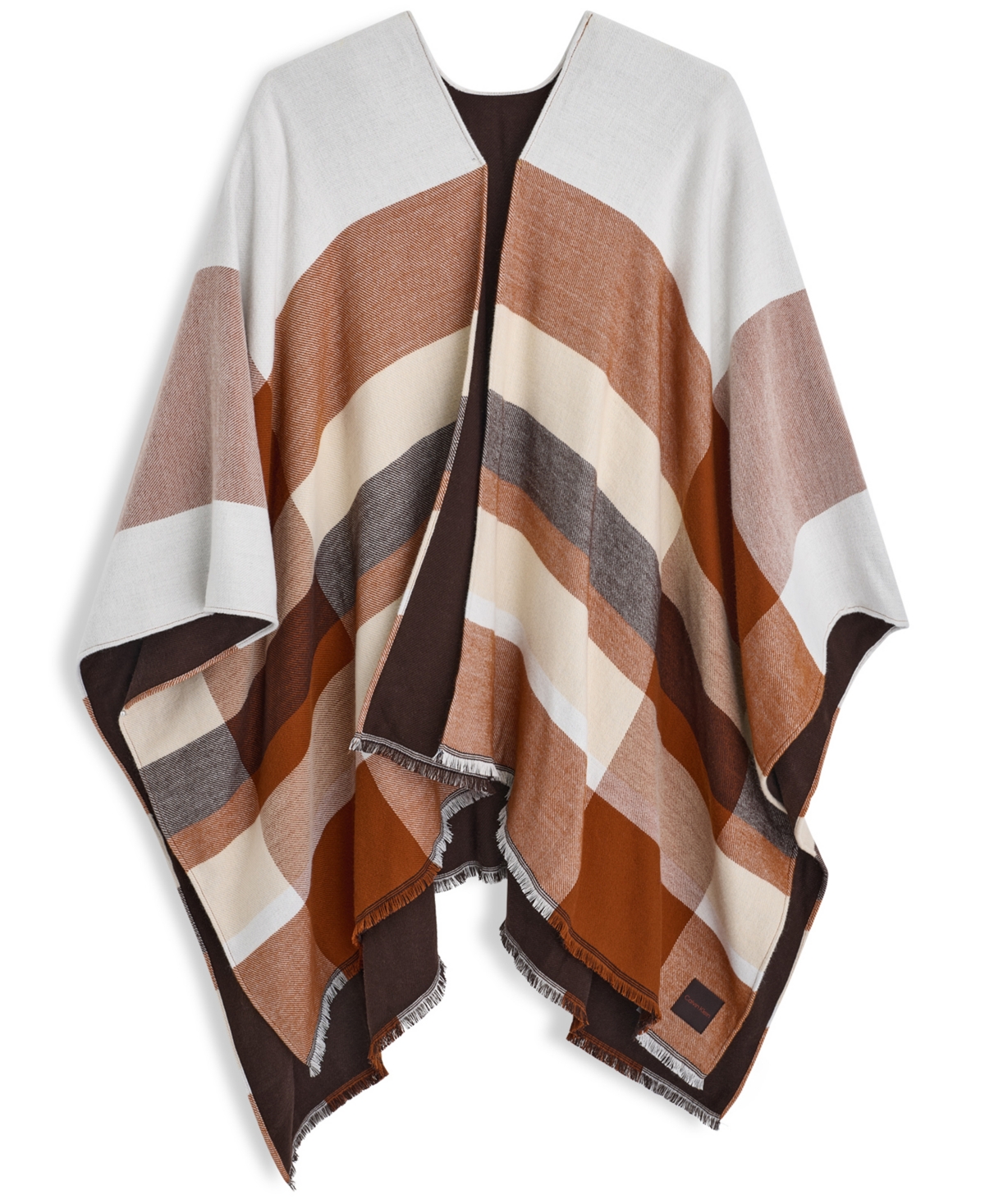 Click here for Calvin Klein Reversible Double Face Colorblock Pla... prices