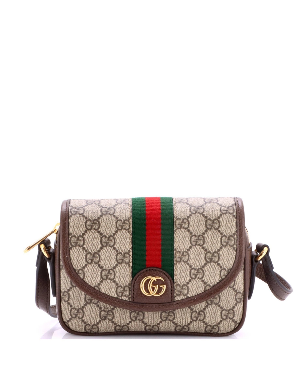 Click here for Pre-Owned Gucci Mini Ophidia Flap Shoulder Bag Gg... prices