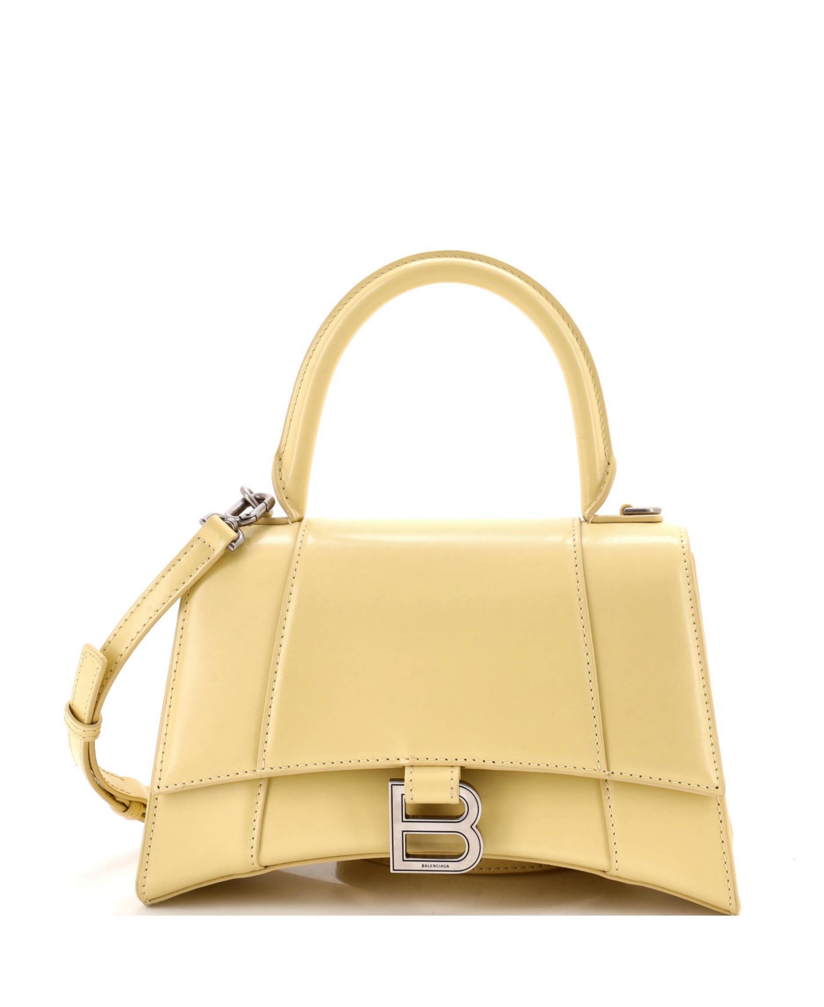 Click here for Pre-Owned Balenciaga Small Hourglass Top Handle Ba... prices