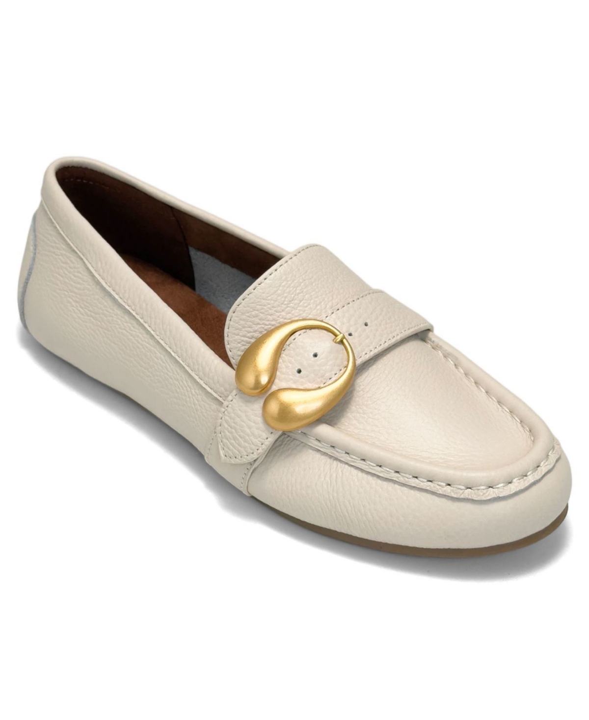 Click here for Aerosoles Womens Don Slip-On Casual Loafers - Eggn... prices