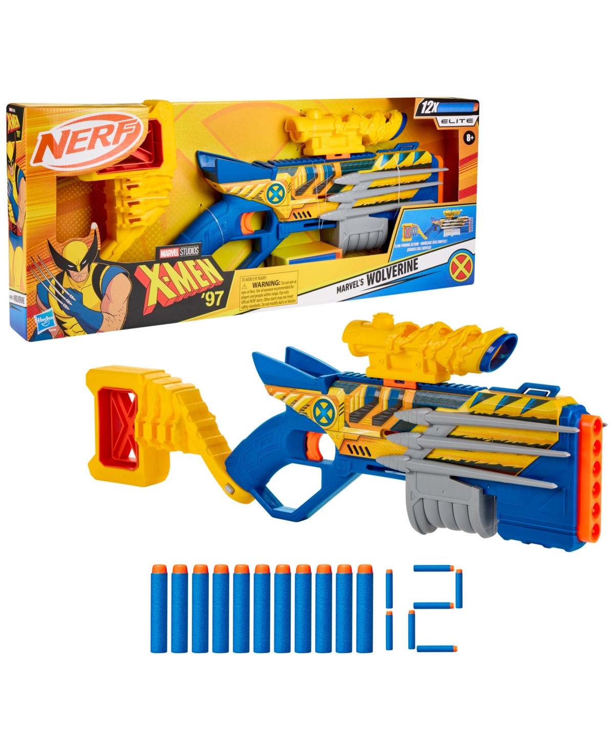 Click here for Nerf Marvel Wolverine Blaster with Claw Priming Ac... prices