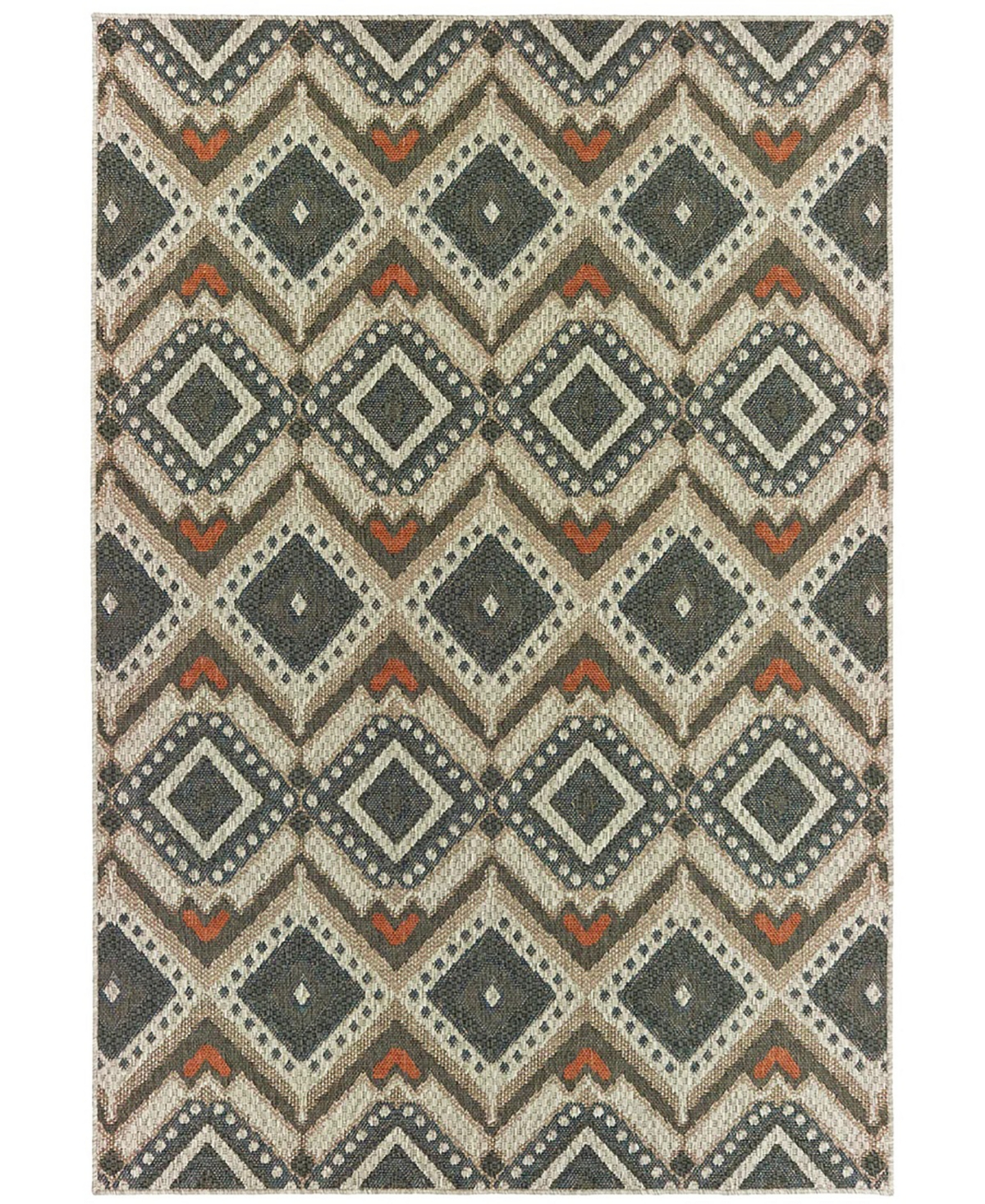 Click here for Oriental Weavers Latitude 002X3 Gray 710 x 10 Outd... prices