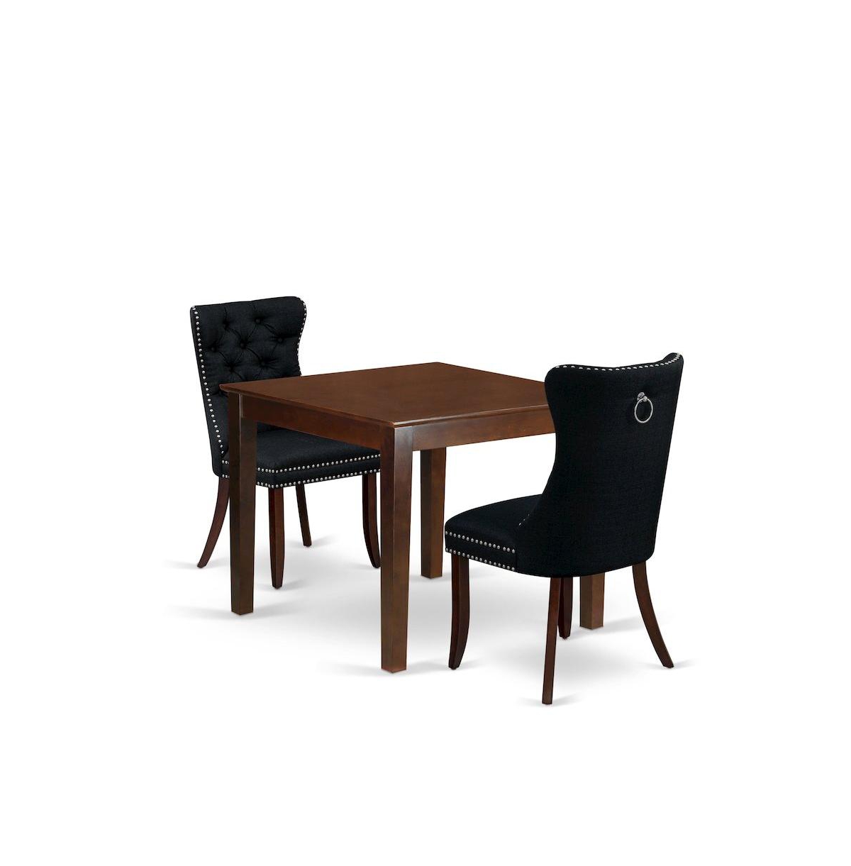 Click here for East West Furniture 3 Piece Dining Room Table Set prices