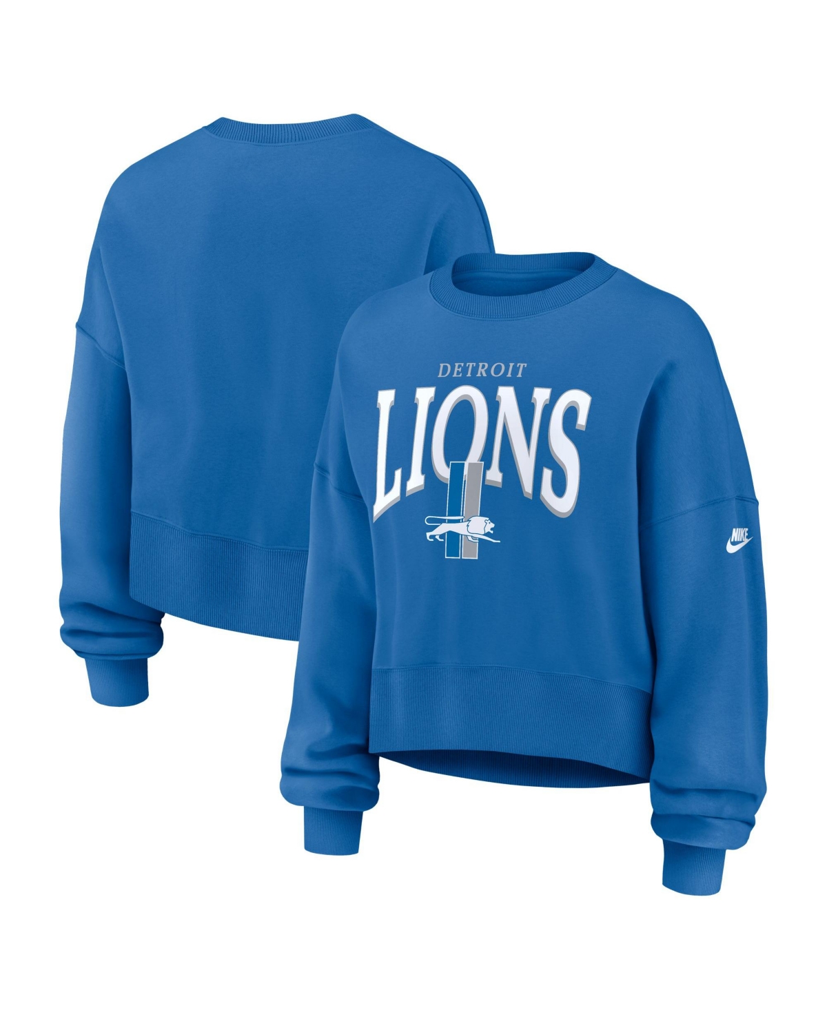 Click here for Nike Womens Blue Detroit Lions Oversized Phoenix F... prices