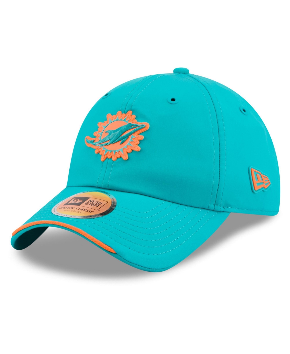 Click here for New Era Mens Aqua Miami Dolphins 2026 Sideline Cas... prices